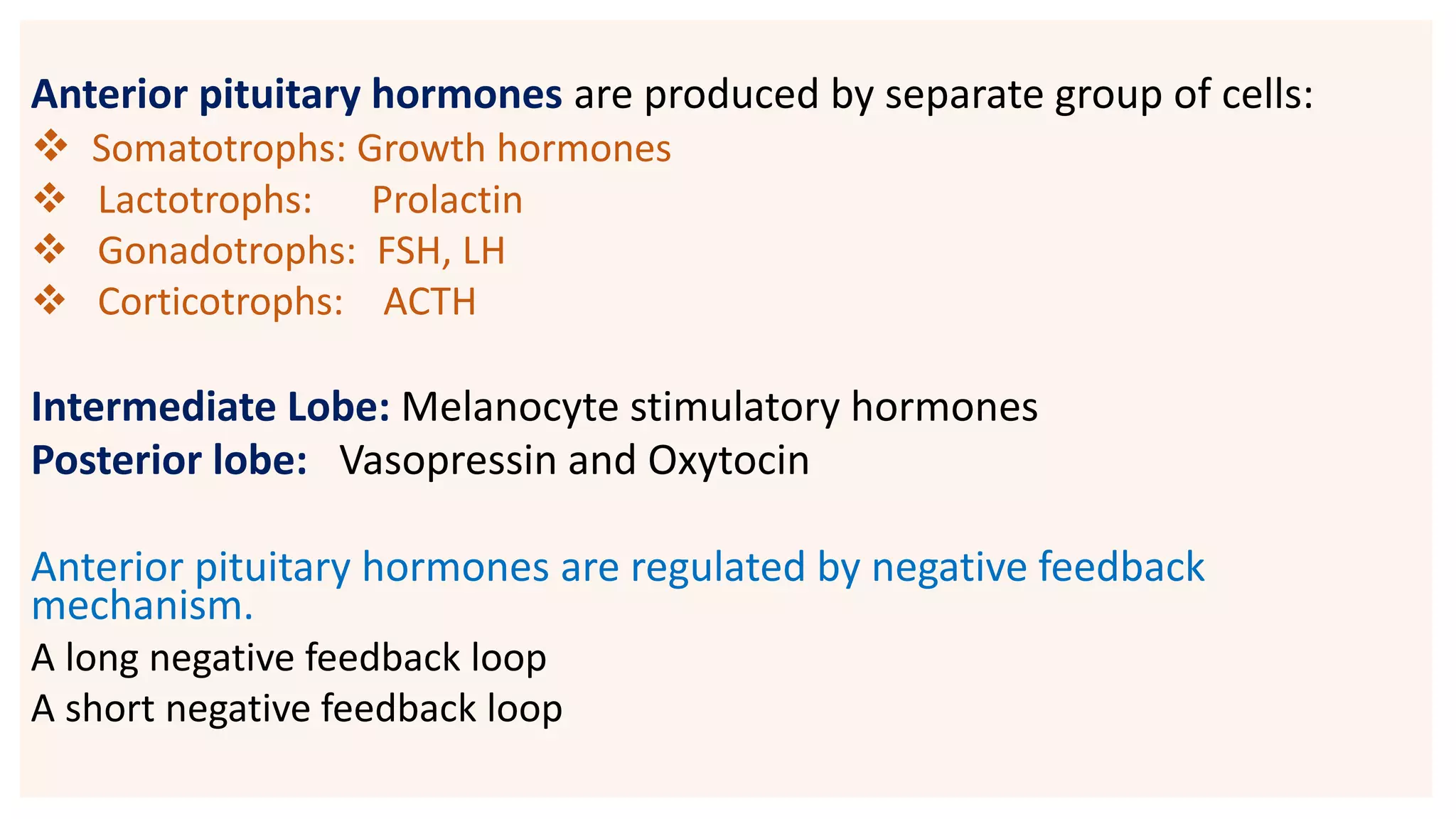 hypothalamus & Pituitary gland | PPTX