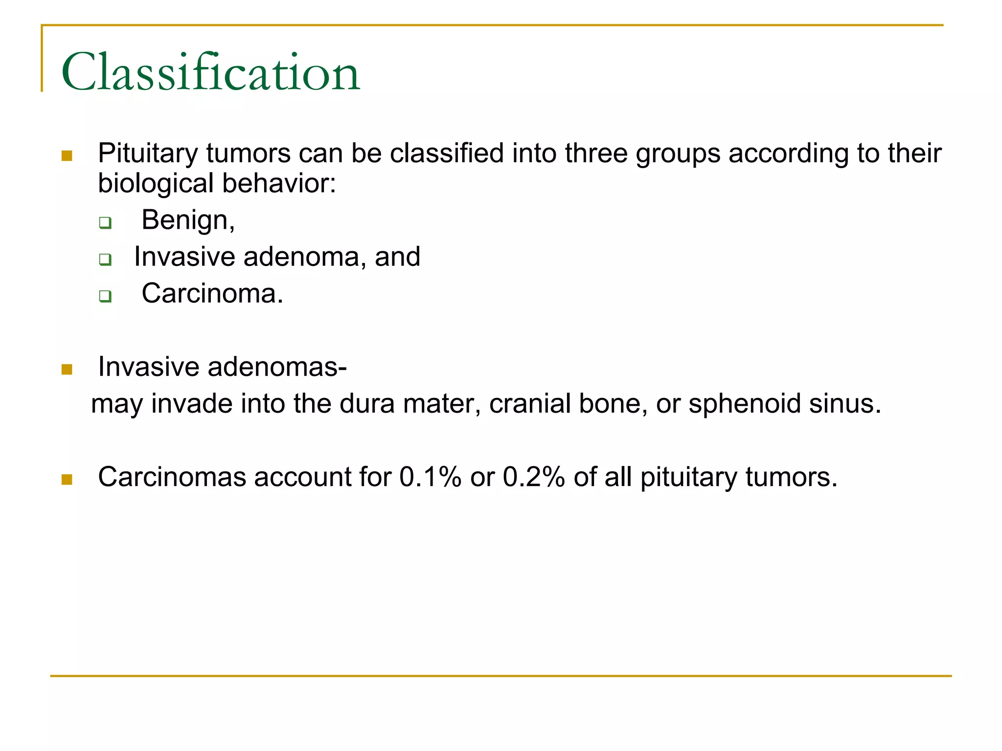 Pituitary adenoma | PPTX