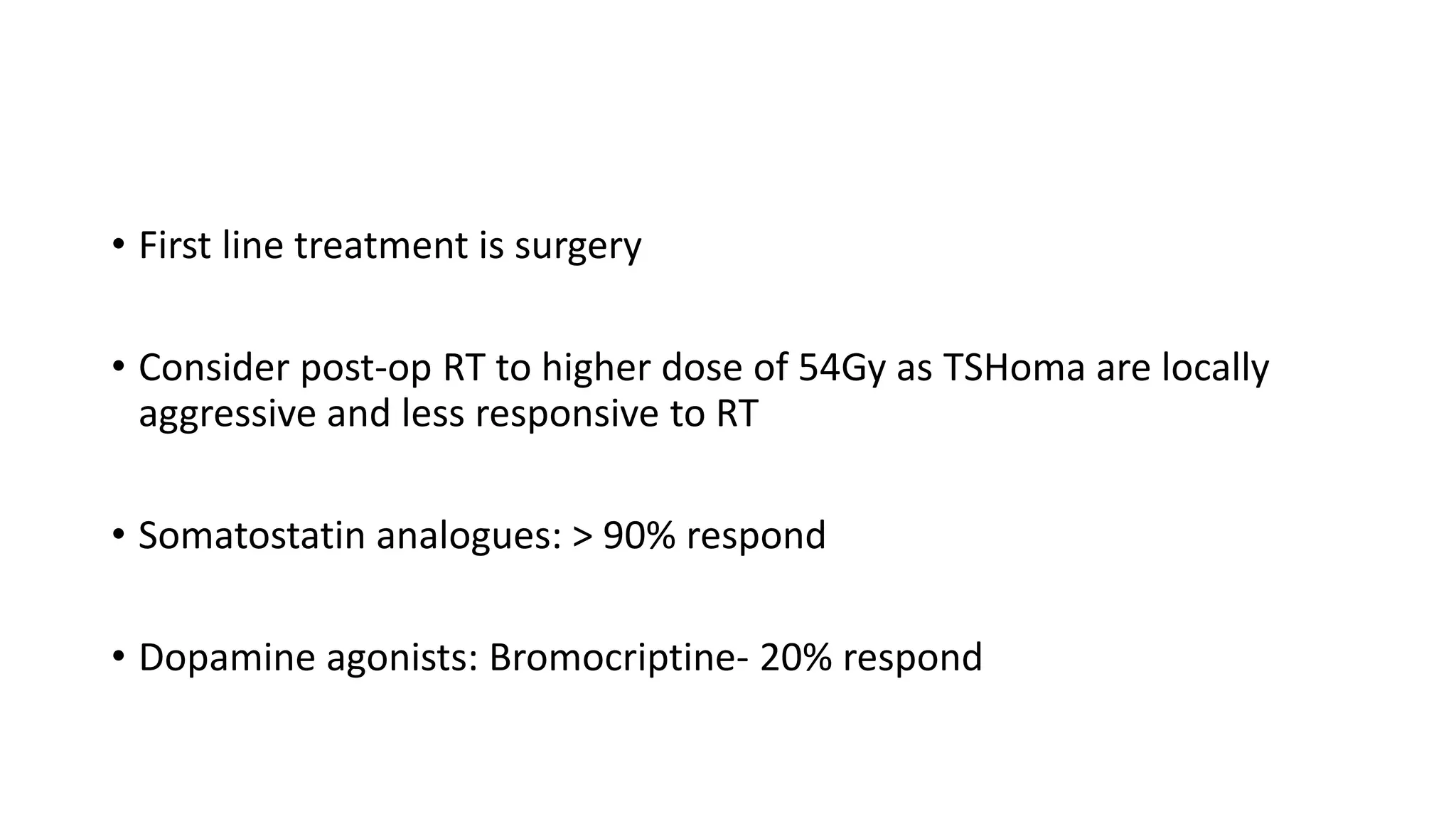 Pituitary adenoma Role of radiotherapy | PPTX