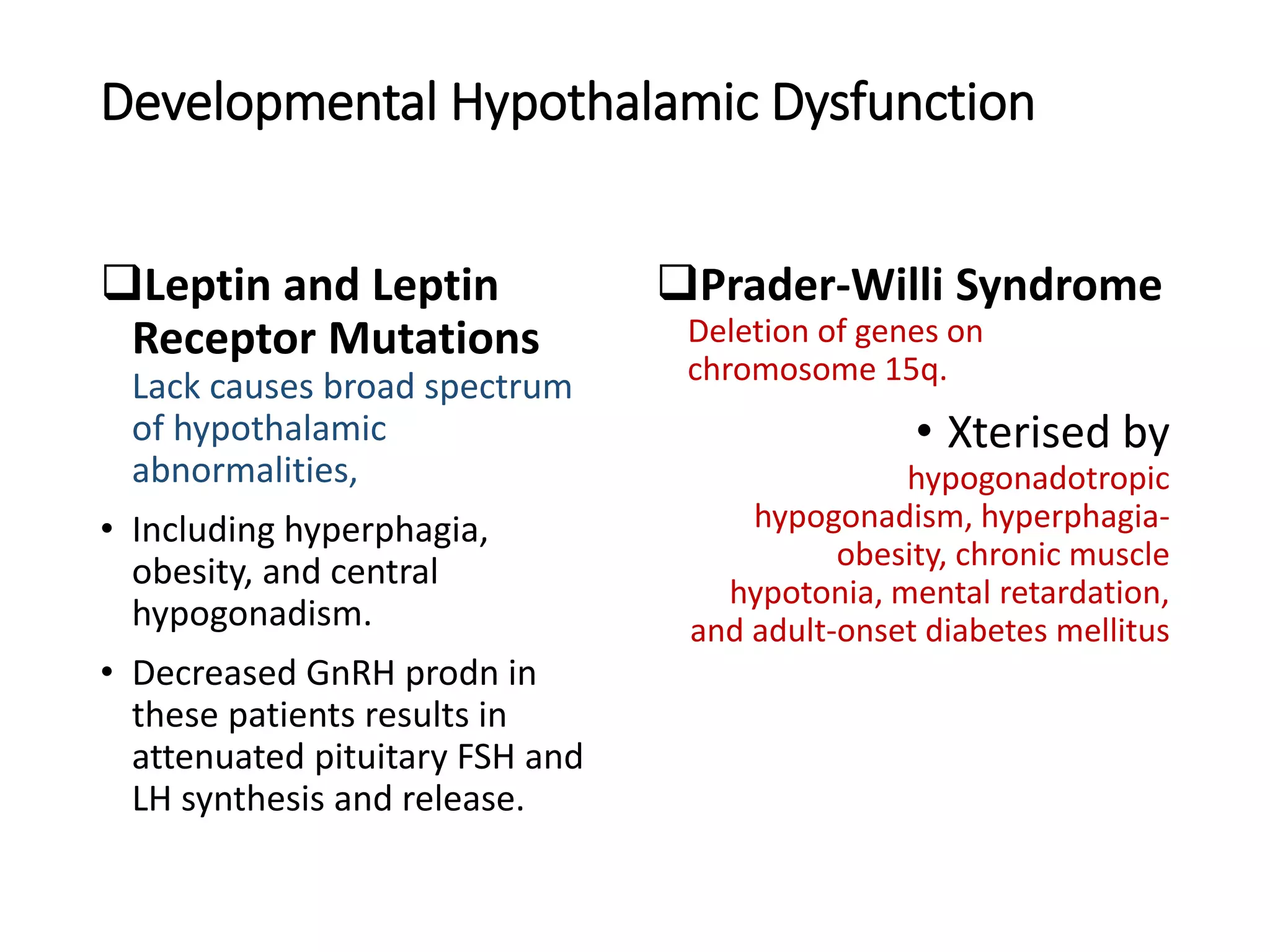 Pituitary and hypothalamus | PPTX | Thyroid Disorders | Endocrine and ...