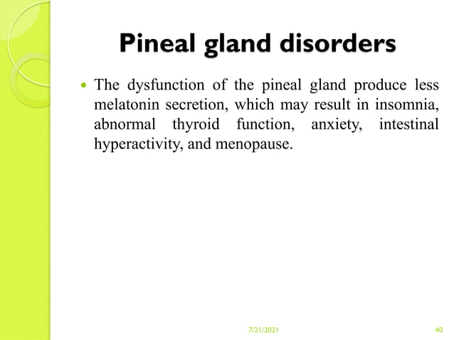 Pituitary and pineal gland | PPT