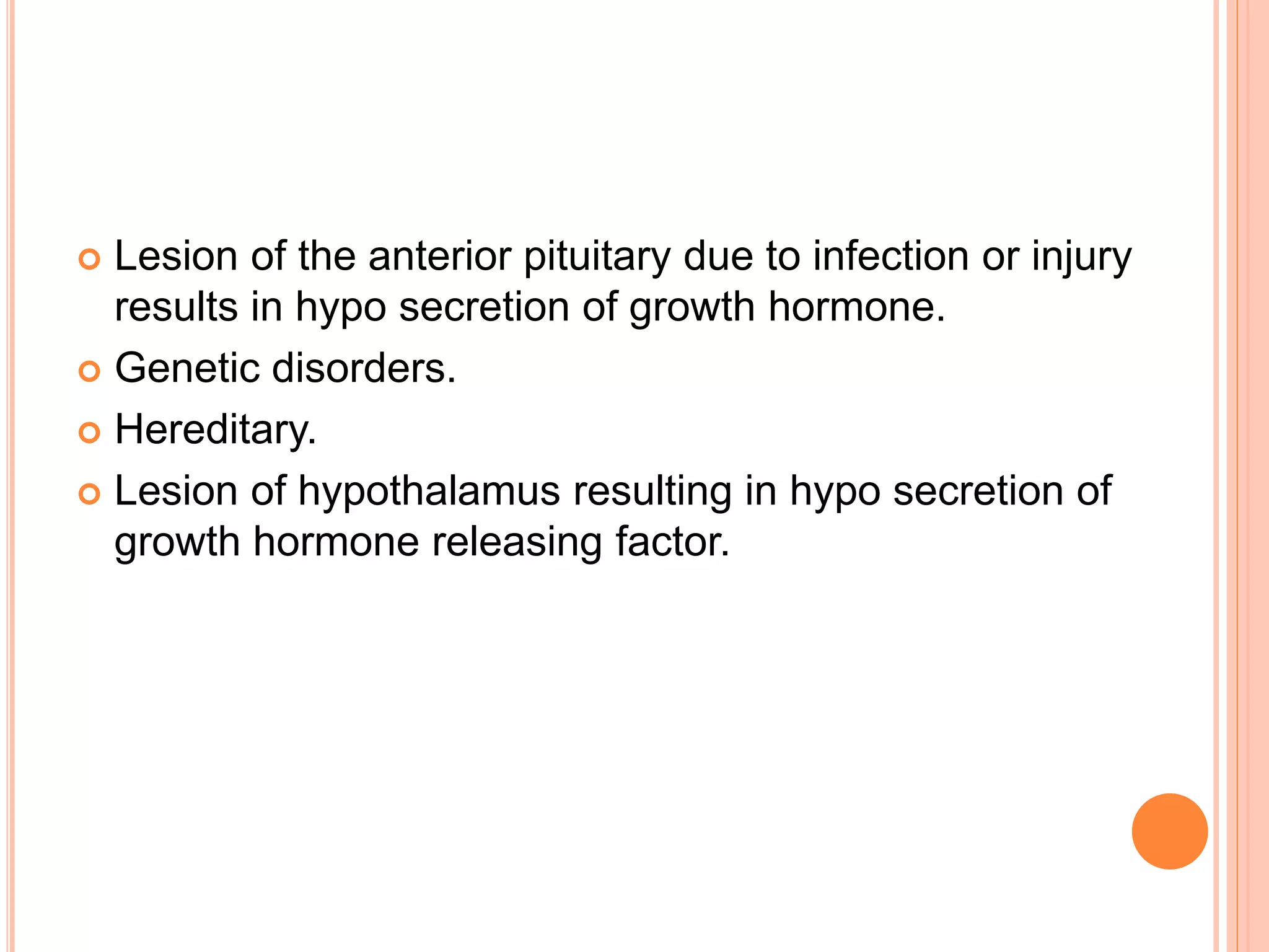 Pituitary disorders | PPTX