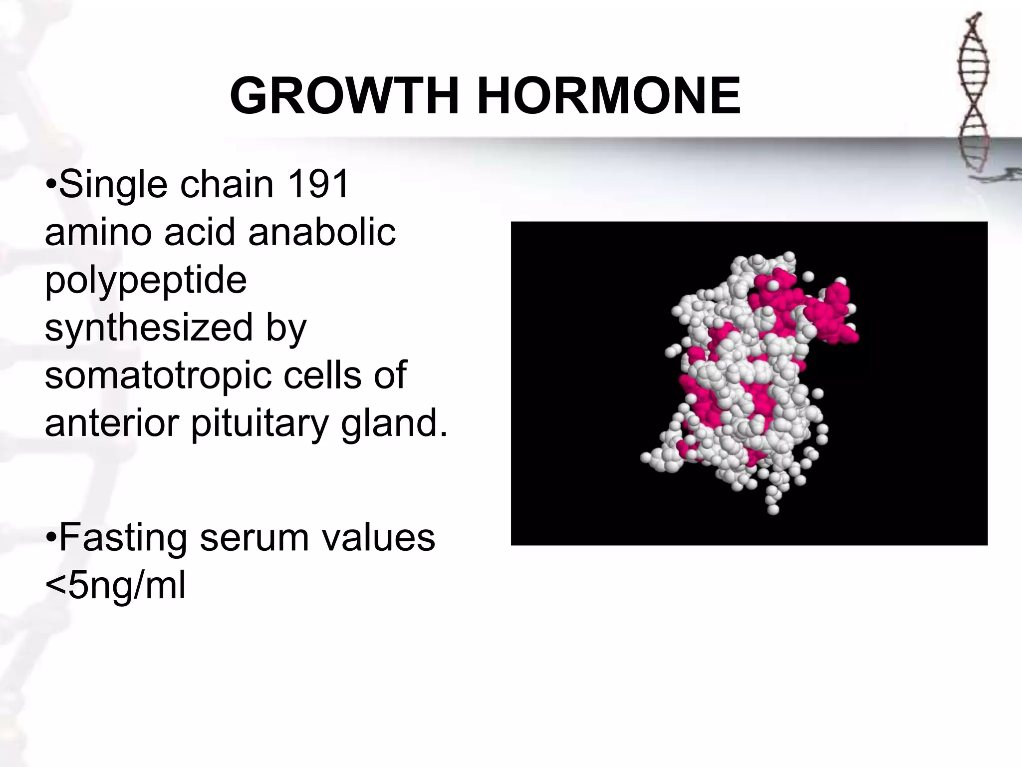 Pituitary disorders 1 growth hormone | PPSX