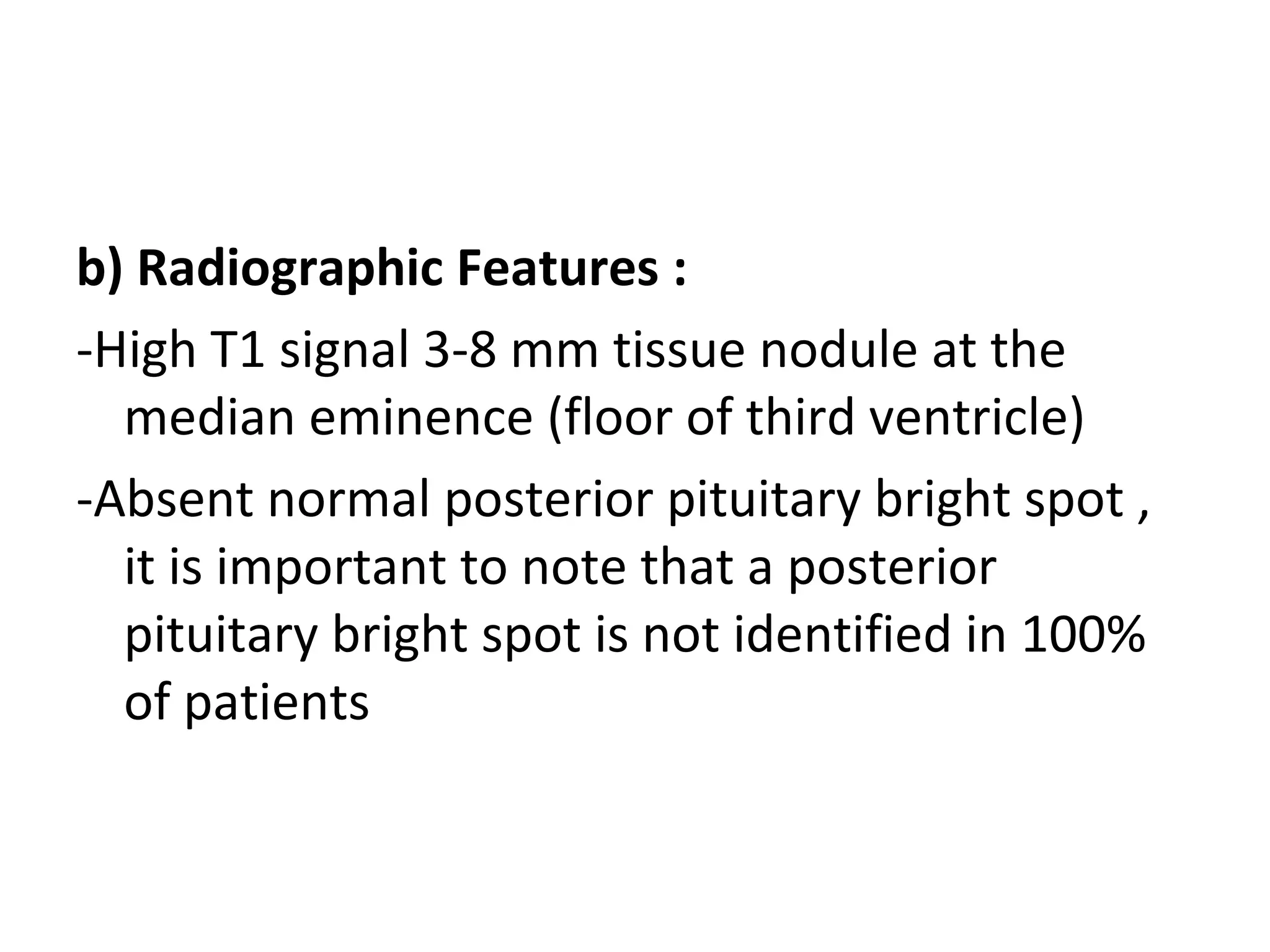 Diagnostic Imaging of the Pituitary Gland | PPT