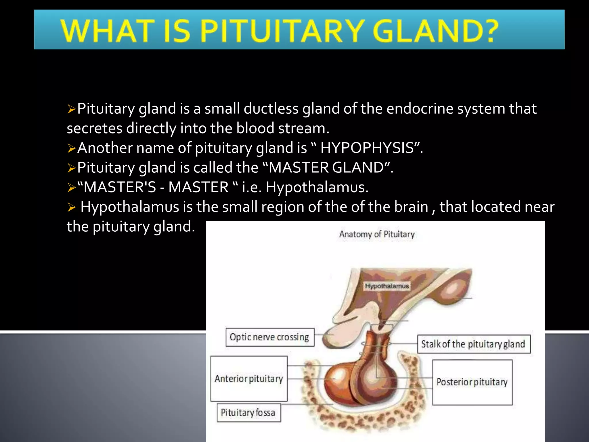 Pituitary gland | PPTX