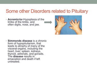Pituitary gland disorders | PPTX