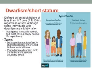 Proportionate Vs Disproportionate Dwarfism