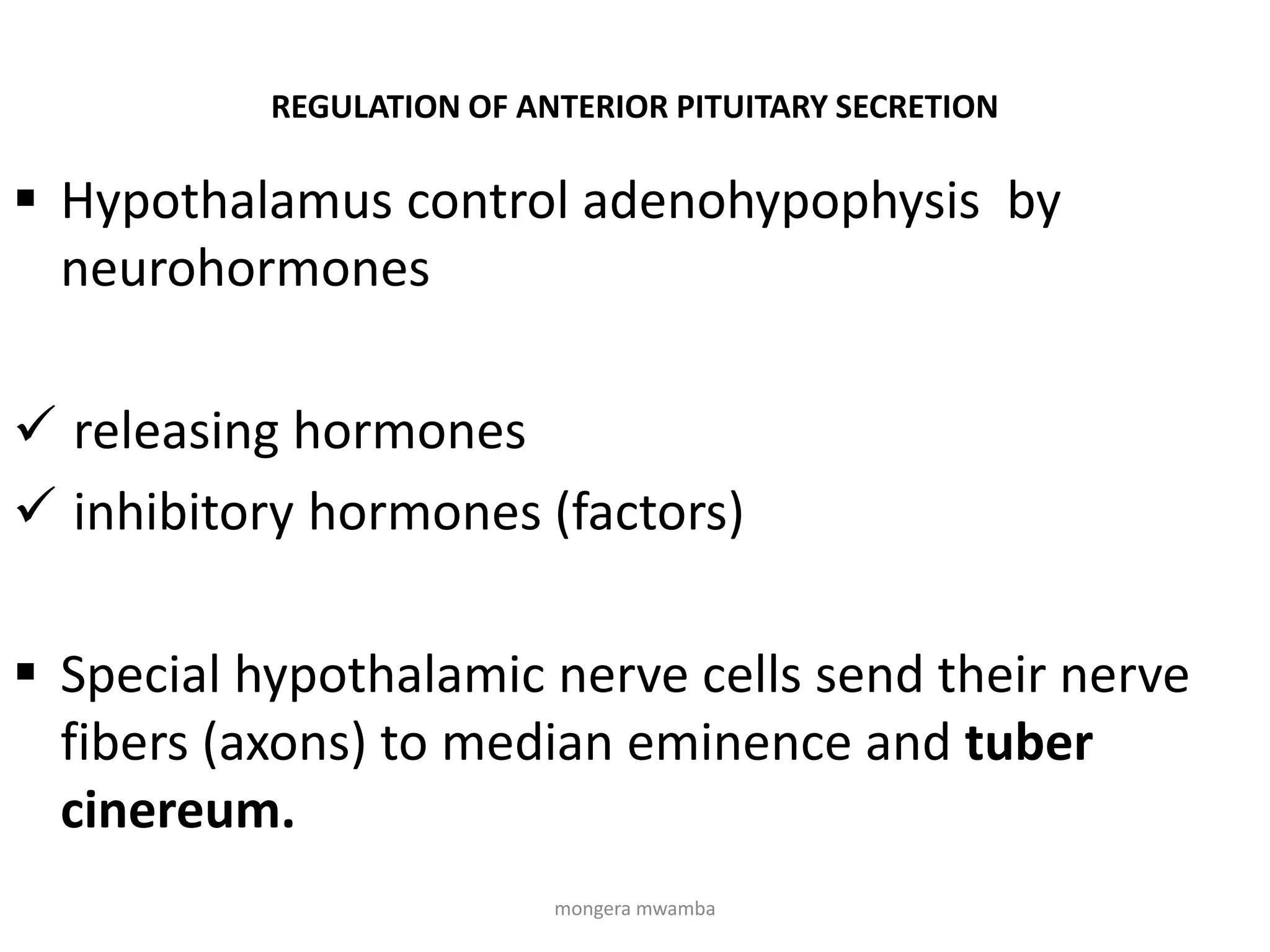 PITUITARY GLAND ANATOMY ENDOCRINE SYSTEM | PPTX | Endocrine and ...