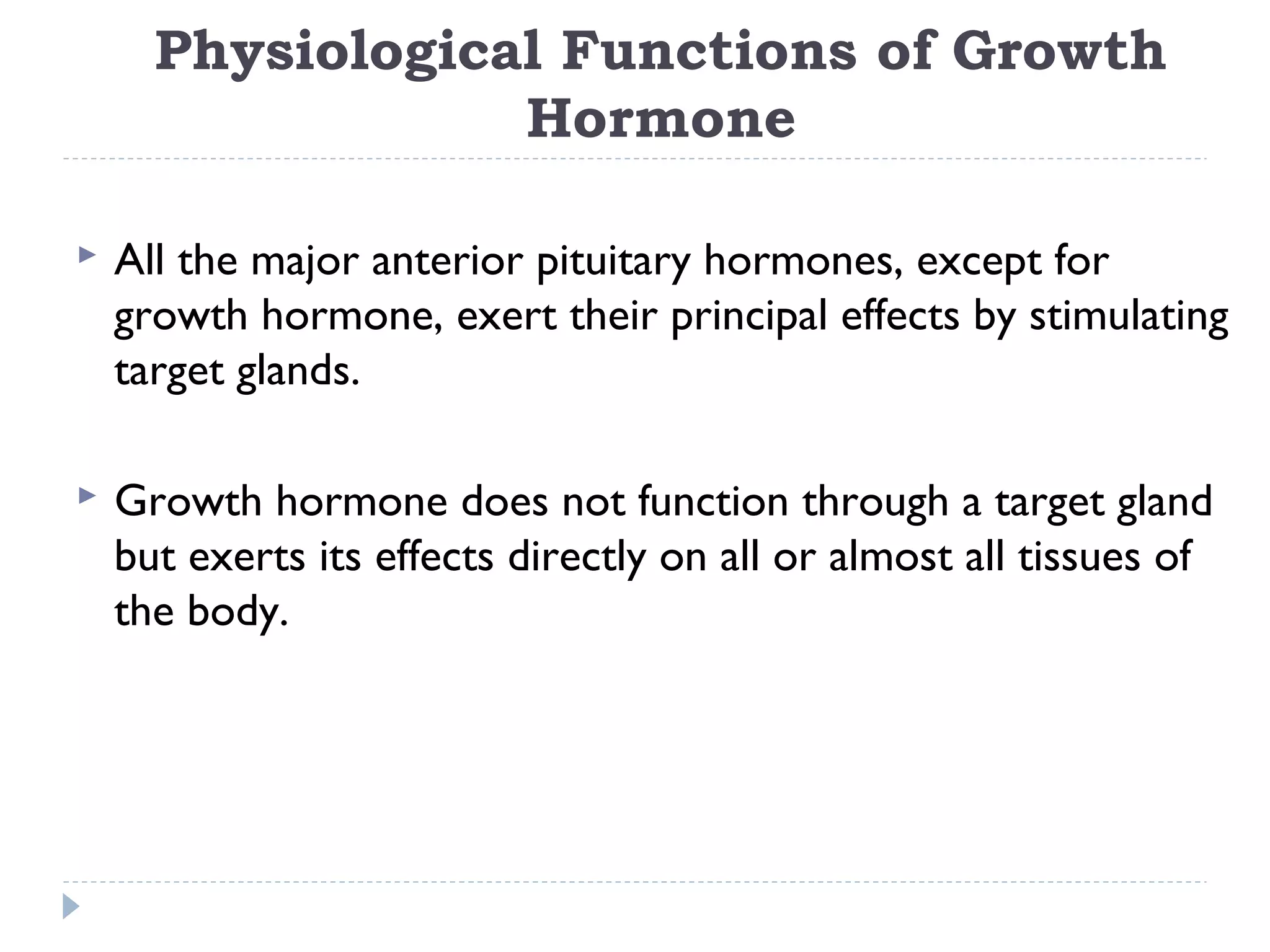 Hormones Released by Pituitary Gland | PPT