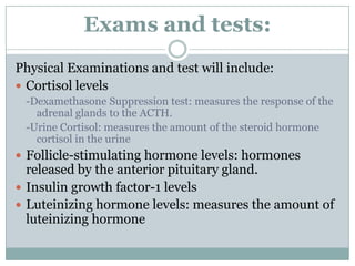 Pituitary tumor powerpoint table 3 | PPTX