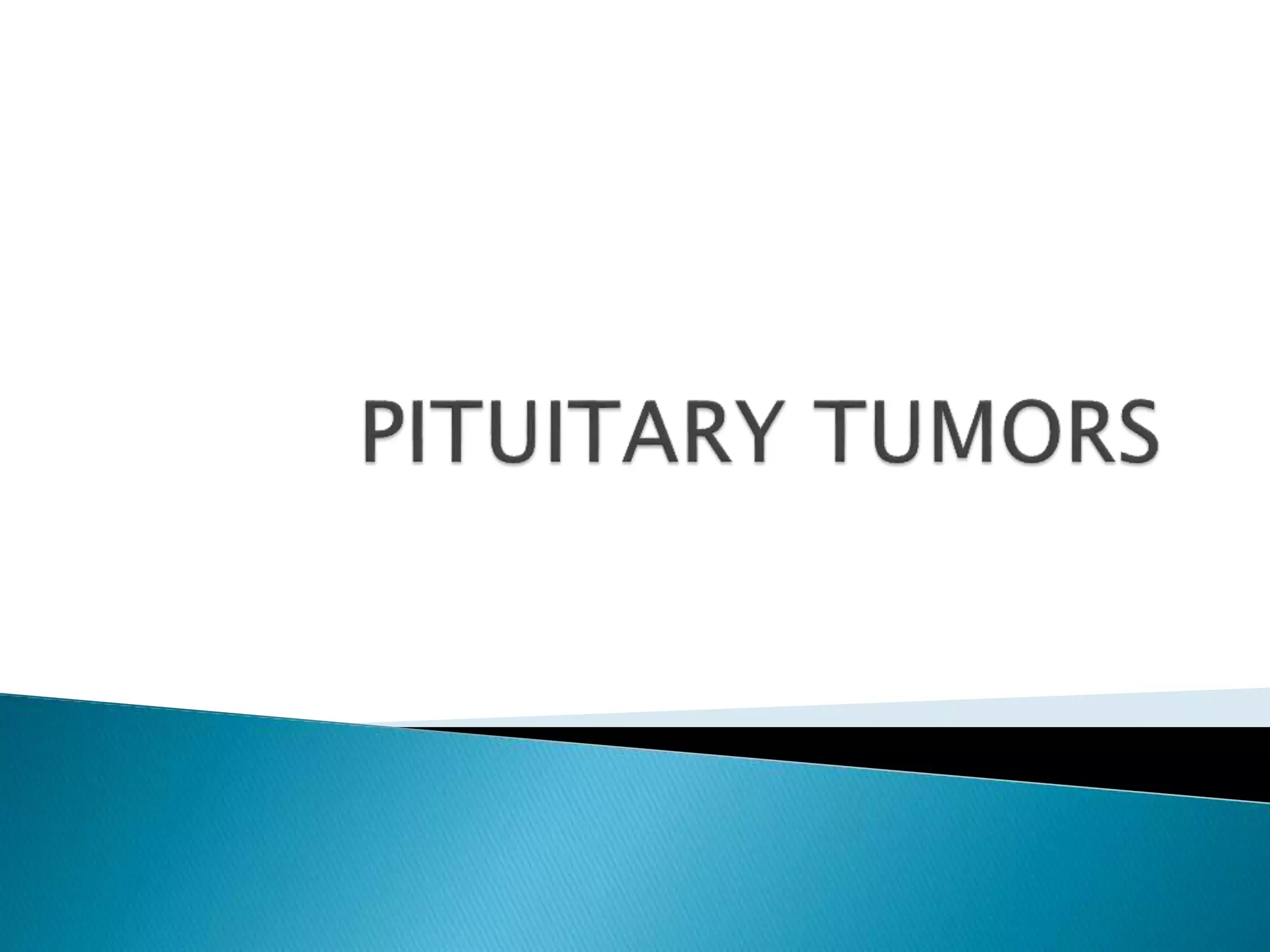 Pituitary Tumor Management Ppt