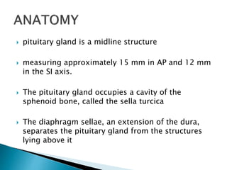 PITUITARY TUMOR MANAGEMENT | PPTX