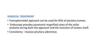 Pituitary tumors | PPTX