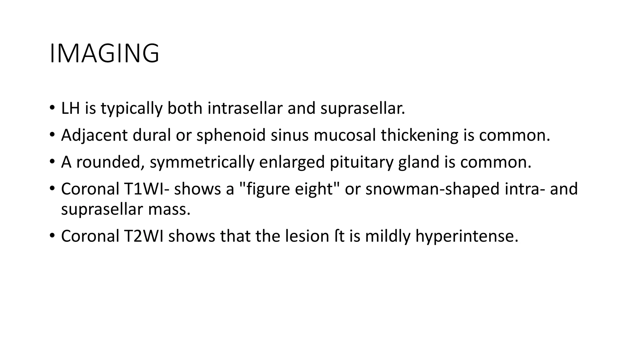 PITUITARY TUMORS | PPTX