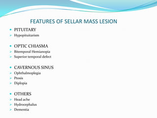 Pituitary tumours | PPTX