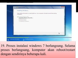 Langkah-langkah menginstal windows 7 di Virtualbox | PPT