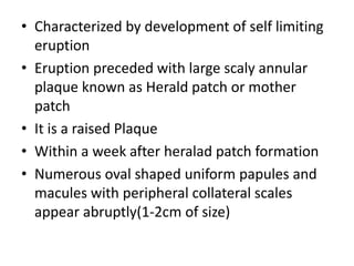 Pityriasis rosea,lichenoides | PPT