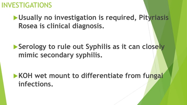 Pityriasis versicolor | PPTX | Skin and Dermatology | Diseases and ...