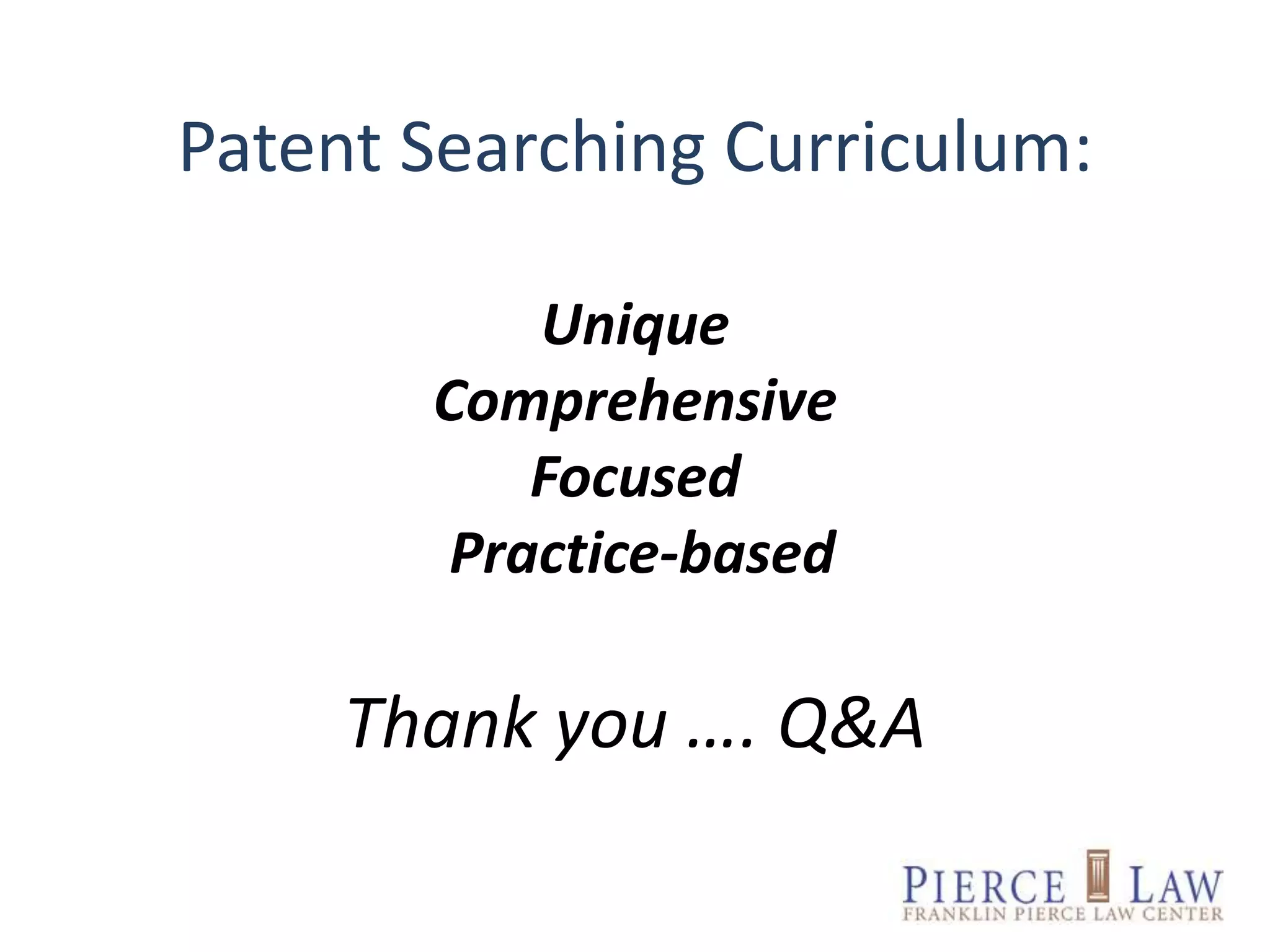 Patent Database Mining and Patent Information Management | PPTX