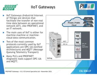 PI UK Seminar (Nov 2021) - PROFINET Gateways | PPT