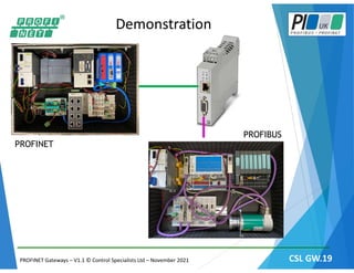 PI UK Seminar (Nov 2021) - PROFINET Gateways | PPT
