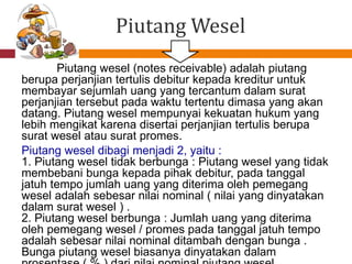 Piutang | PPTX