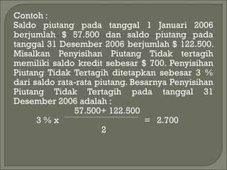 Piutang account-receivable | PPT