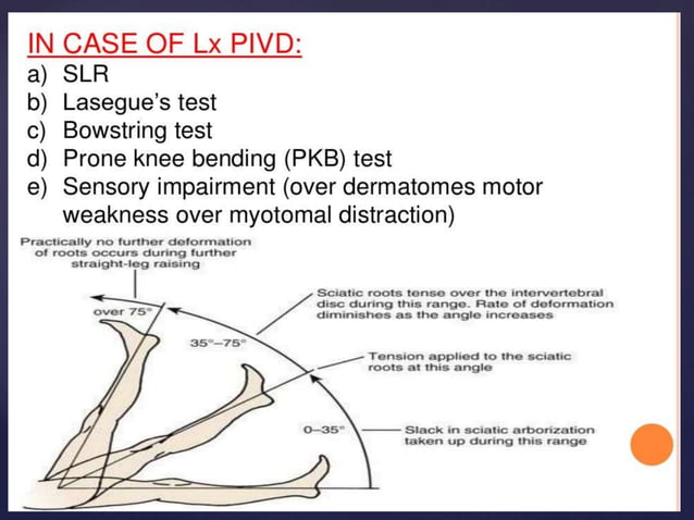 INTERVERTEBRAL DISC PROLAPSE (PIVD) | PPTX