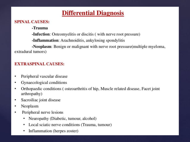 INTERVERTEBRAL DISC PROLAPSE (PIVD) | PPTX
