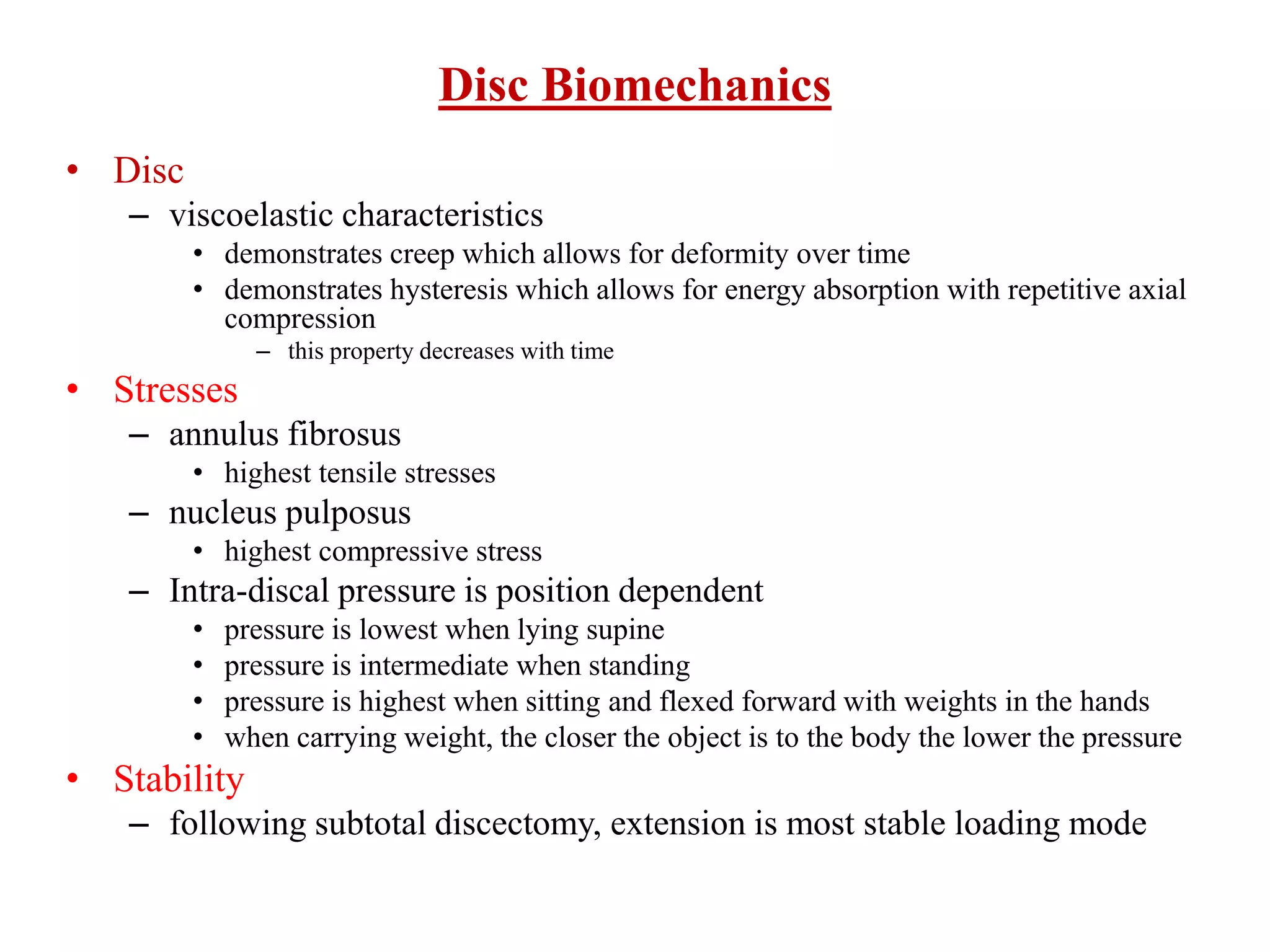 INTERVERTEBRAL DISC ANATOMY AND PIVD OF LUMBAR SPINE AND ITS MANAGEMENT ...