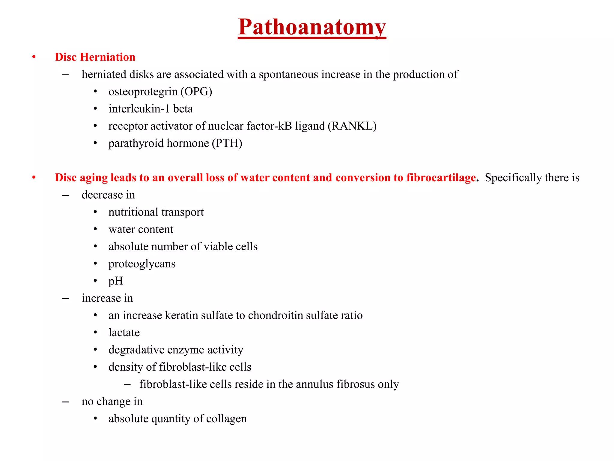 INTERVERTEBRAL DISC ANATOMY AND PIVD OF LUMBAR SPINE AND ITS MANAGEMENT ...