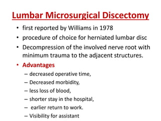 INTERVERTEBRAL DISC ANATOMY AND PIVD OF LUMBAR SPINE AND ITS MANAGEMENT ...