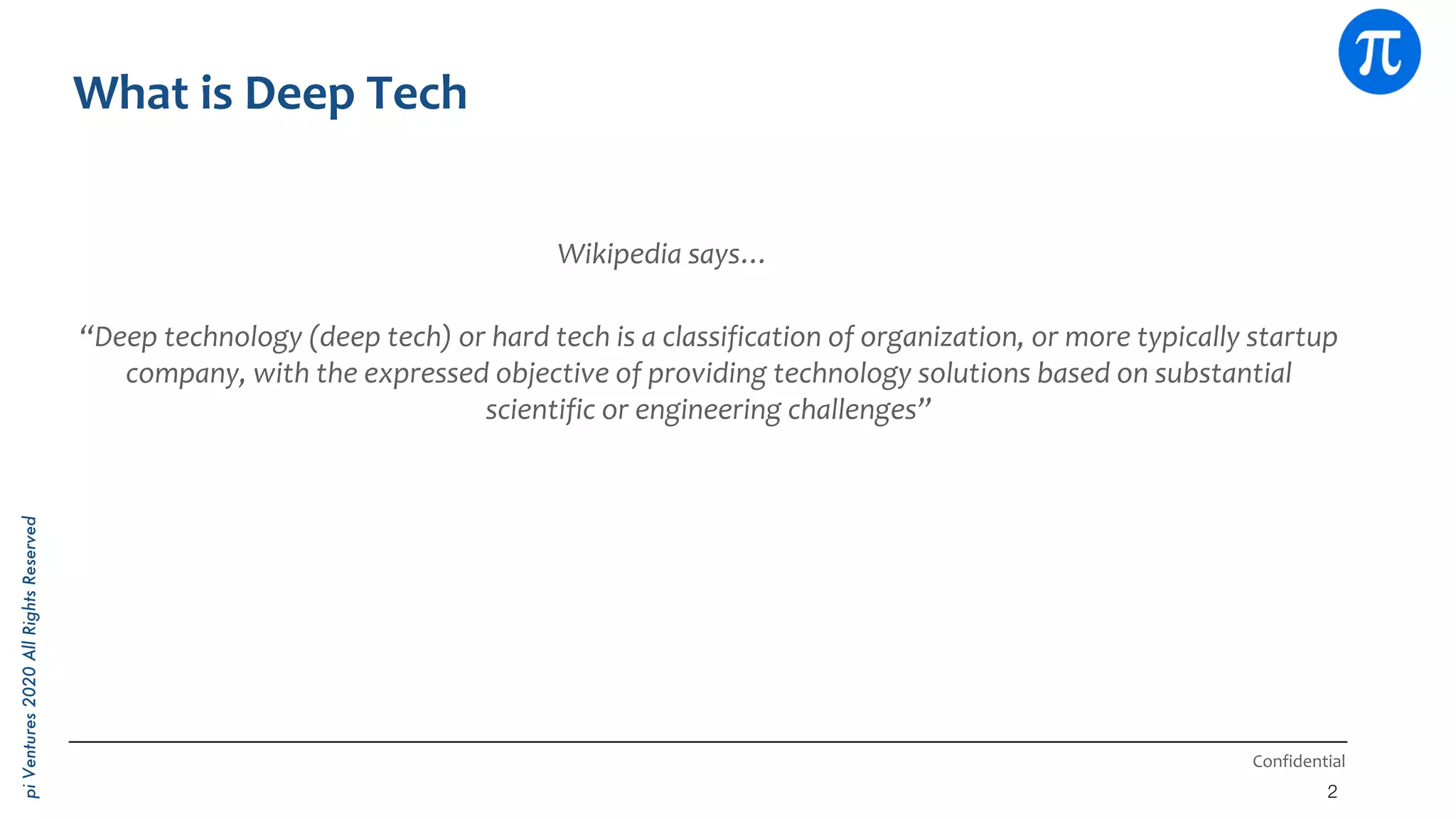What is Deeptech | PDF