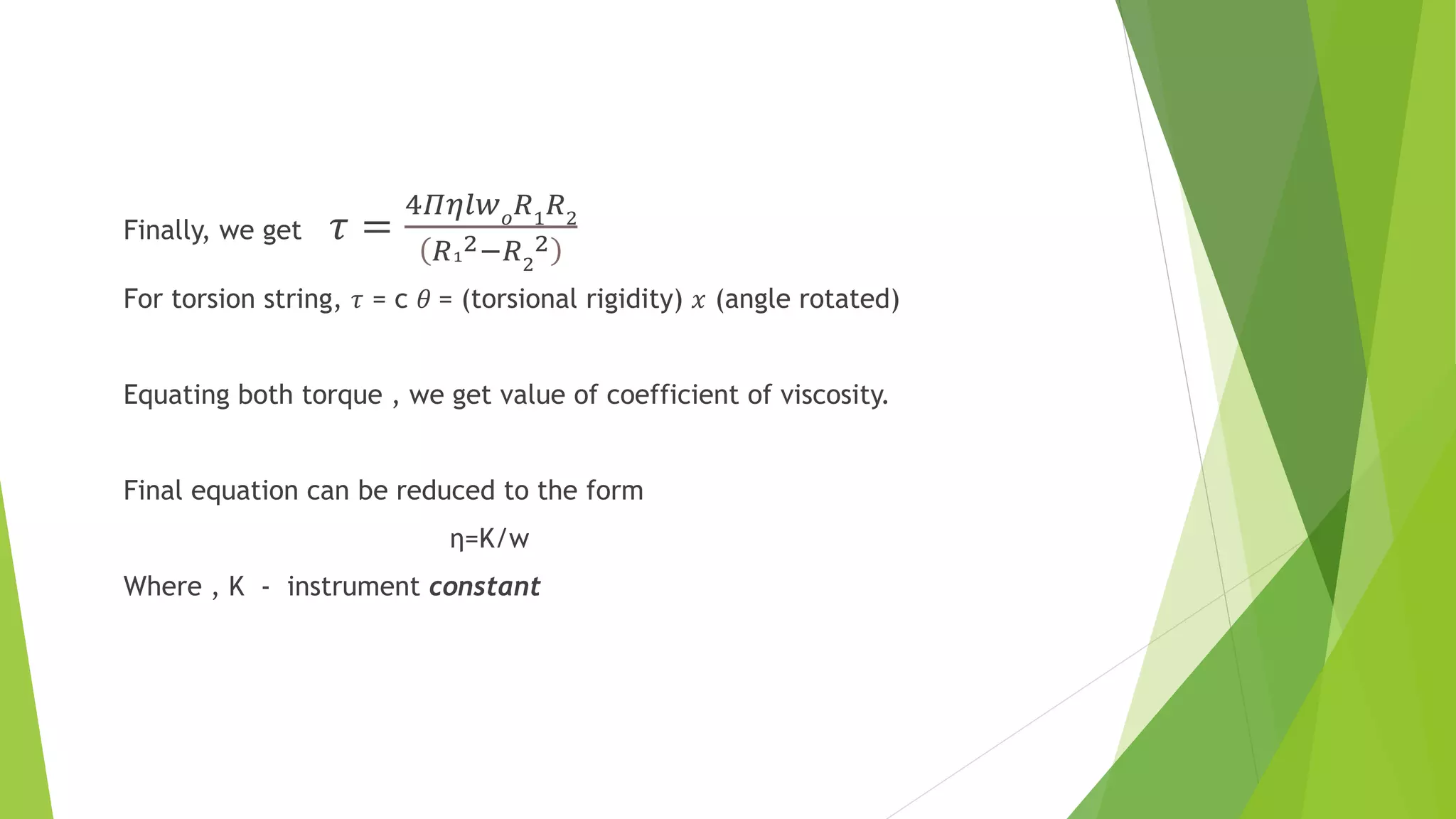 Rotation Viscometer | PPTX