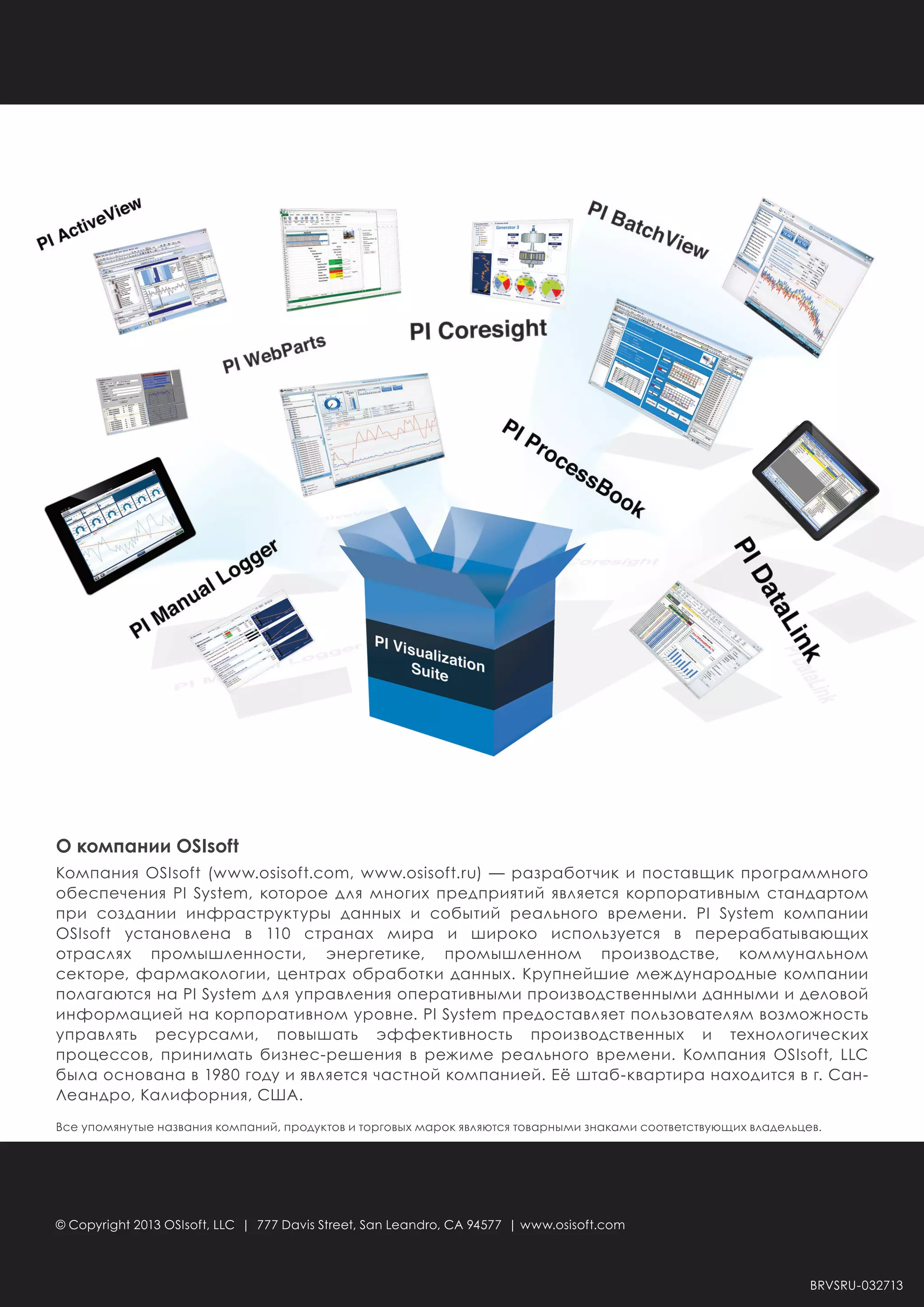 PI Visualization Suite. Данные для каждого пользователя | PDF