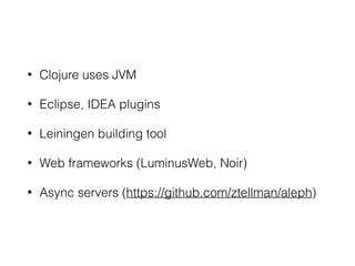 Pivorak Clojure by Dmytro Bignyak | PDF | Programming Languages | Computing