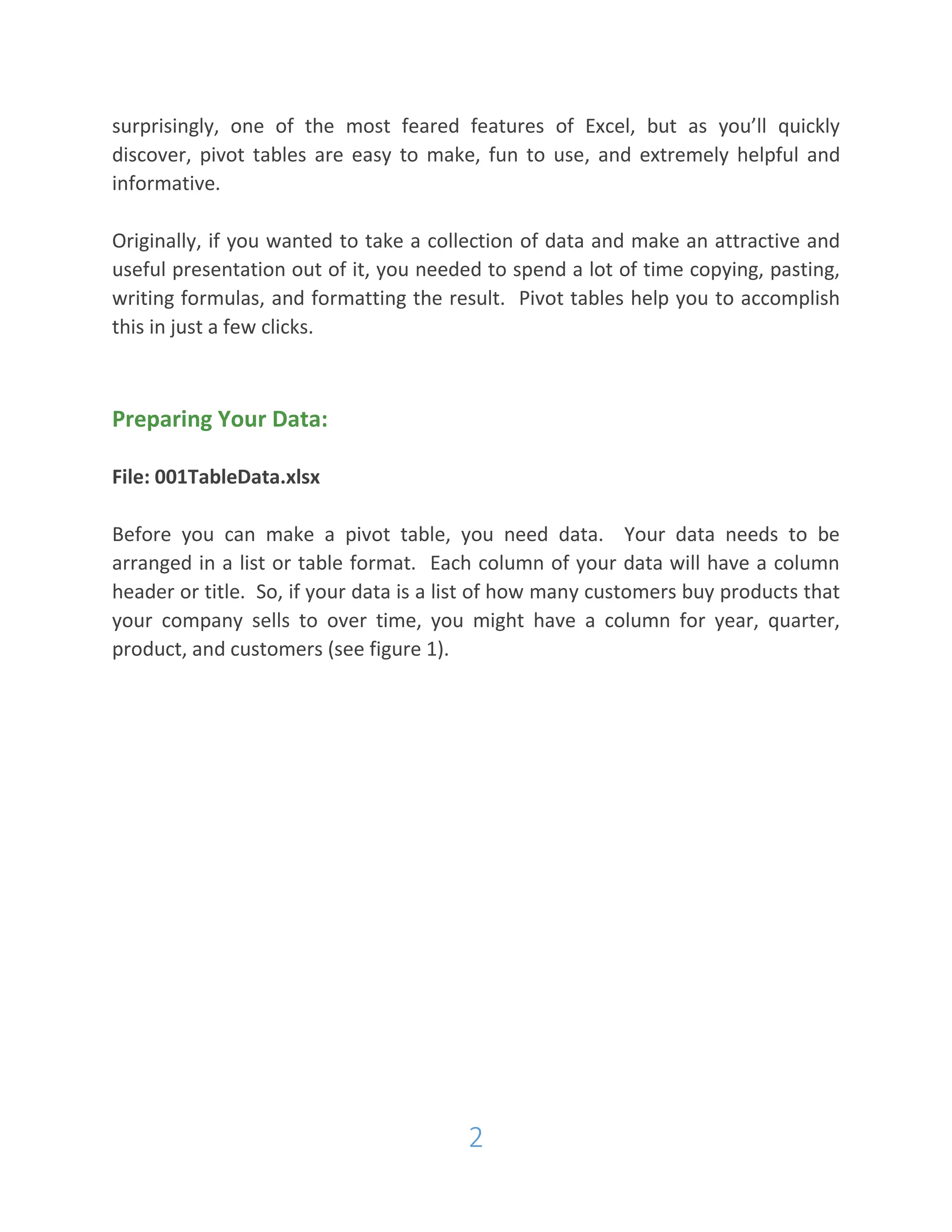 Pivot-Table-Handout1-projectcubicle lecture notes | PDF