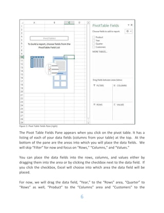 Pivot-Table-Handout1-projectcubicle lecture notes | PDF