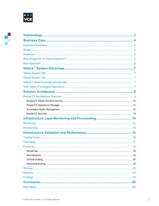 Pivotal CF on Vblock Systems | PDF