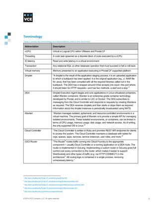 Pivotal CF on Vblock Systems | PDF