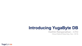 A Planet-Scale Database for Low Latency Transactional Apps by Yugabyte | PPT