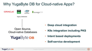 A Planet-Scale Database for Low Latency Transactional Apps by Yugabyte | PPT