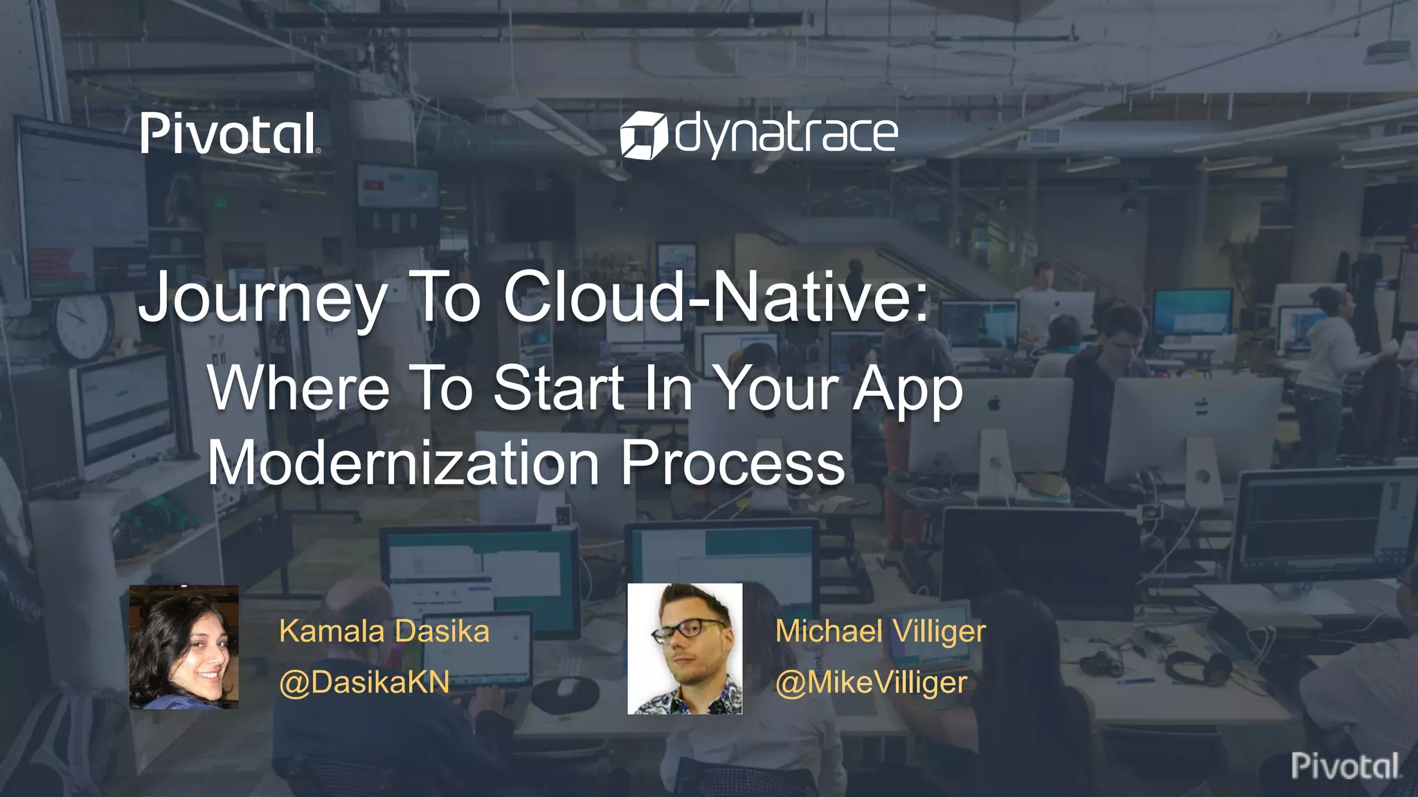 Journey to Cloud-Native: Where to start in your app modernization process | PDF