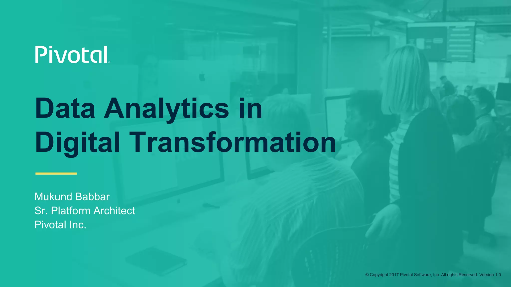 Data Analytics in Digital Transformation | PPTX
