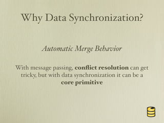 Message Passing vs. Data Synchronization | PPT