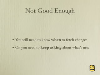 Message Passing vs. Data Synchronization | PPT