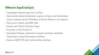 AppCatalyst and Photon OS | PDF