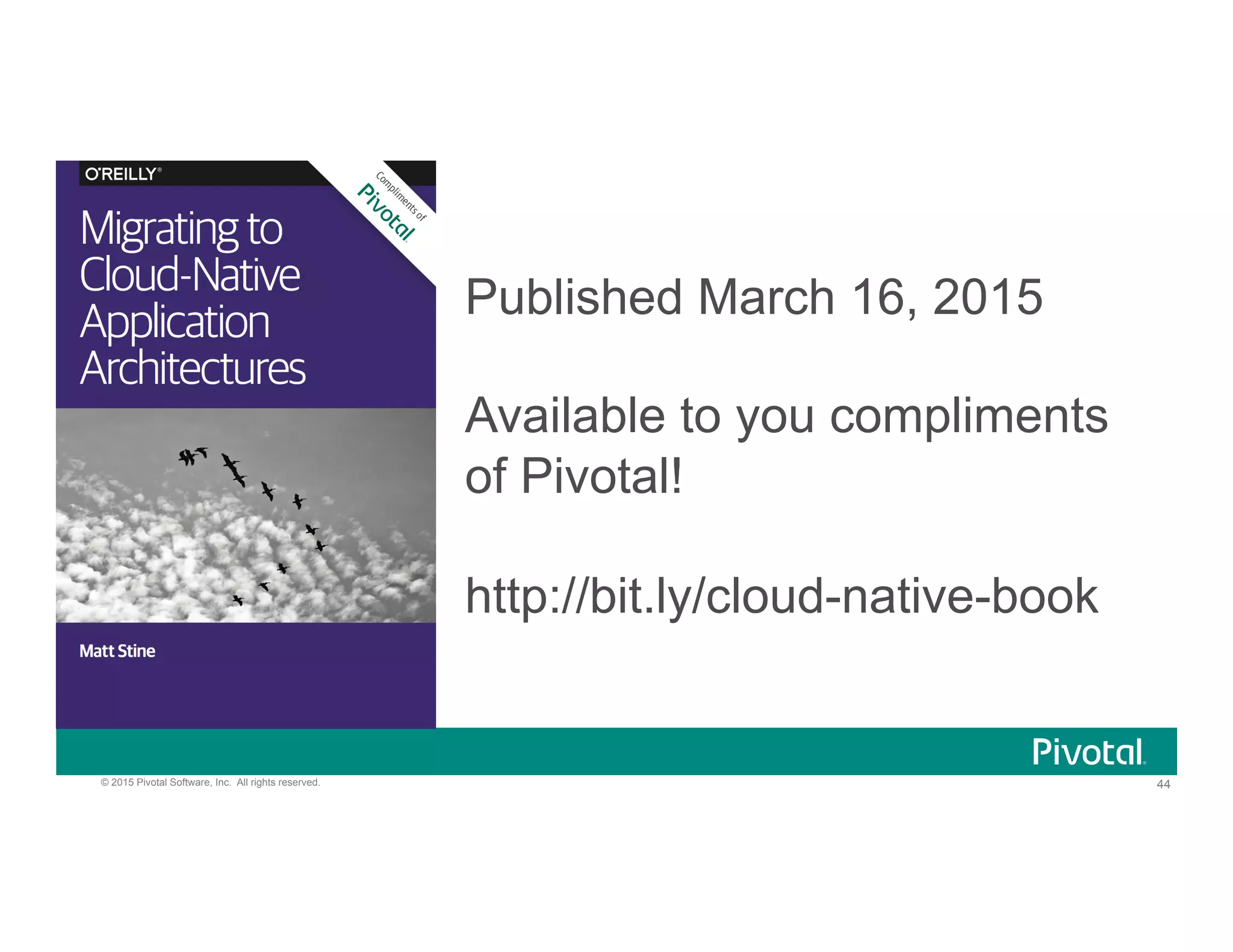 Pivotal microservices spring_pcf_skillsmatter.pptx | Cloud Computing | Internet