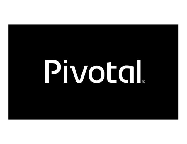 Pivotal microservices spring_pcf_skillsmatter.pptx | Cloud Computing ...