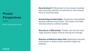 Pivotal Overview: Canadian Team | PDF